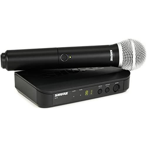 Shure BLX2/PG58 Handheld Wireless Transmitter with PG58 Vocal Mic Capsule - for use with BLX ...