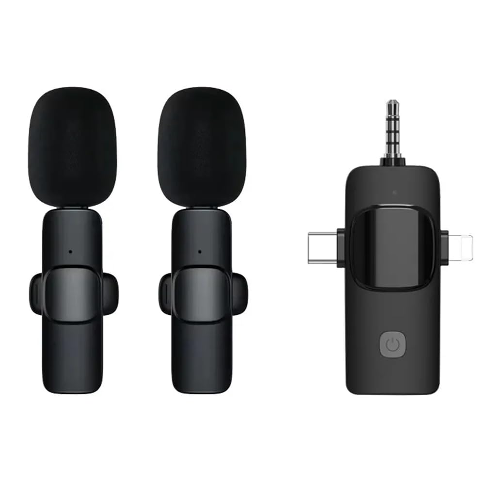 Liquid Audio Sonic Realm 3in1 Wireless Lapel Microphone System