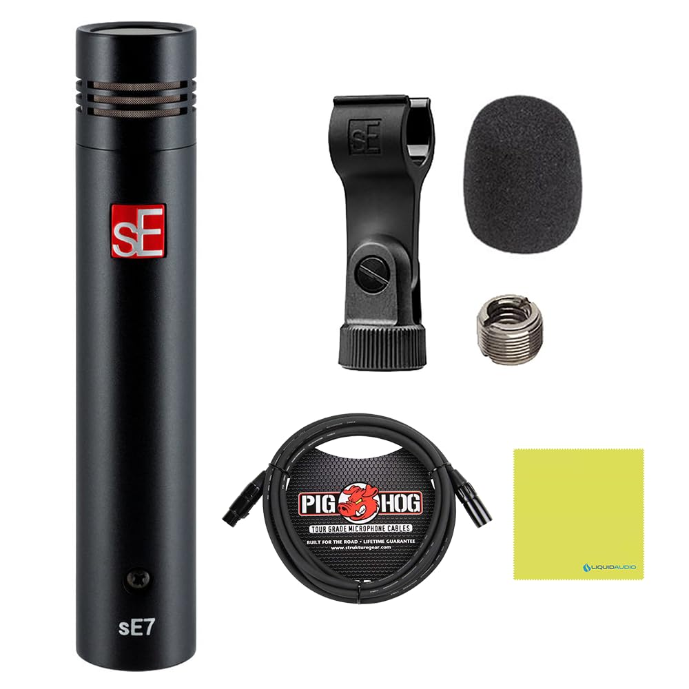 Liquid Audio sE Electronics sE7 Small-Diaphragm Condenser Microphone ...