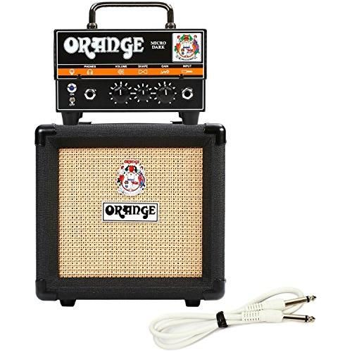 Orange Micro Dark Terror Hybrid Amp Head Mini Stack Combo w/ Cabinet ...
