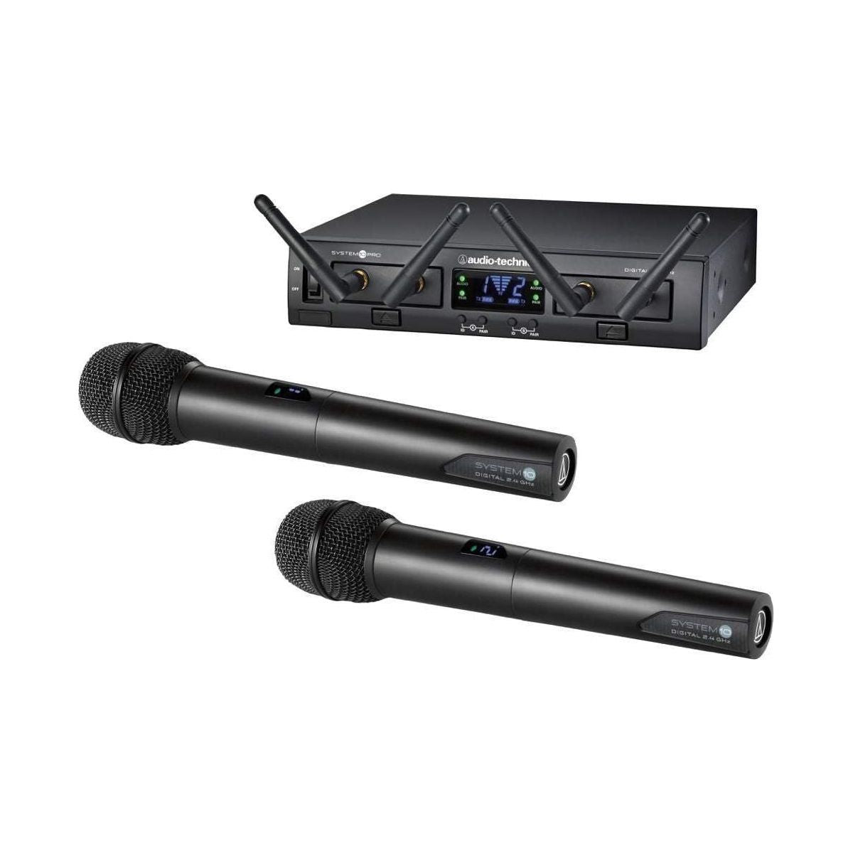 Audio-Technica ATW-1322 System 10 Pro Digital Wireless - Dual Handheld ...