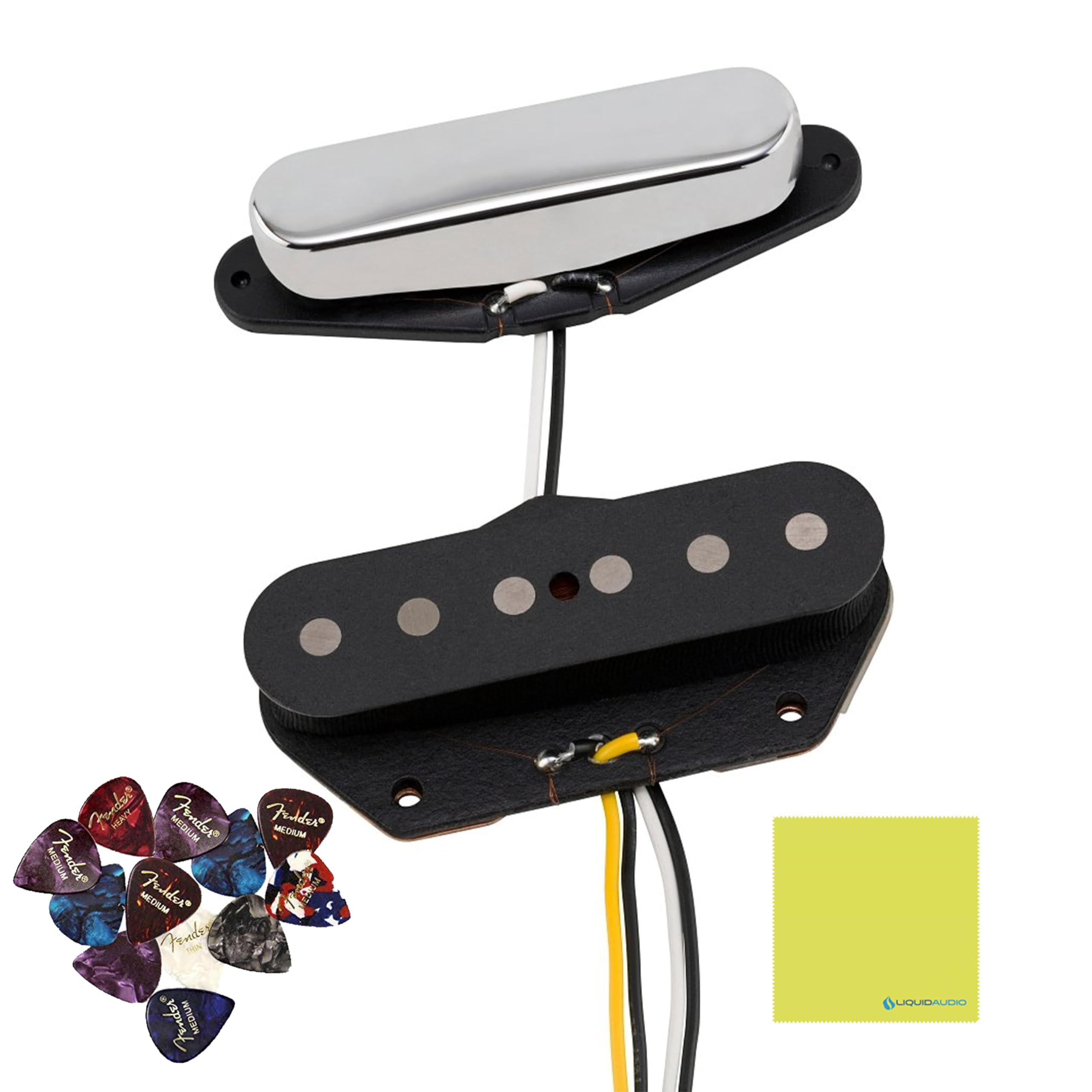 Fender Vintera '50s Vintage Telecaster Pickup Set Bundle with 12 Guitar ...