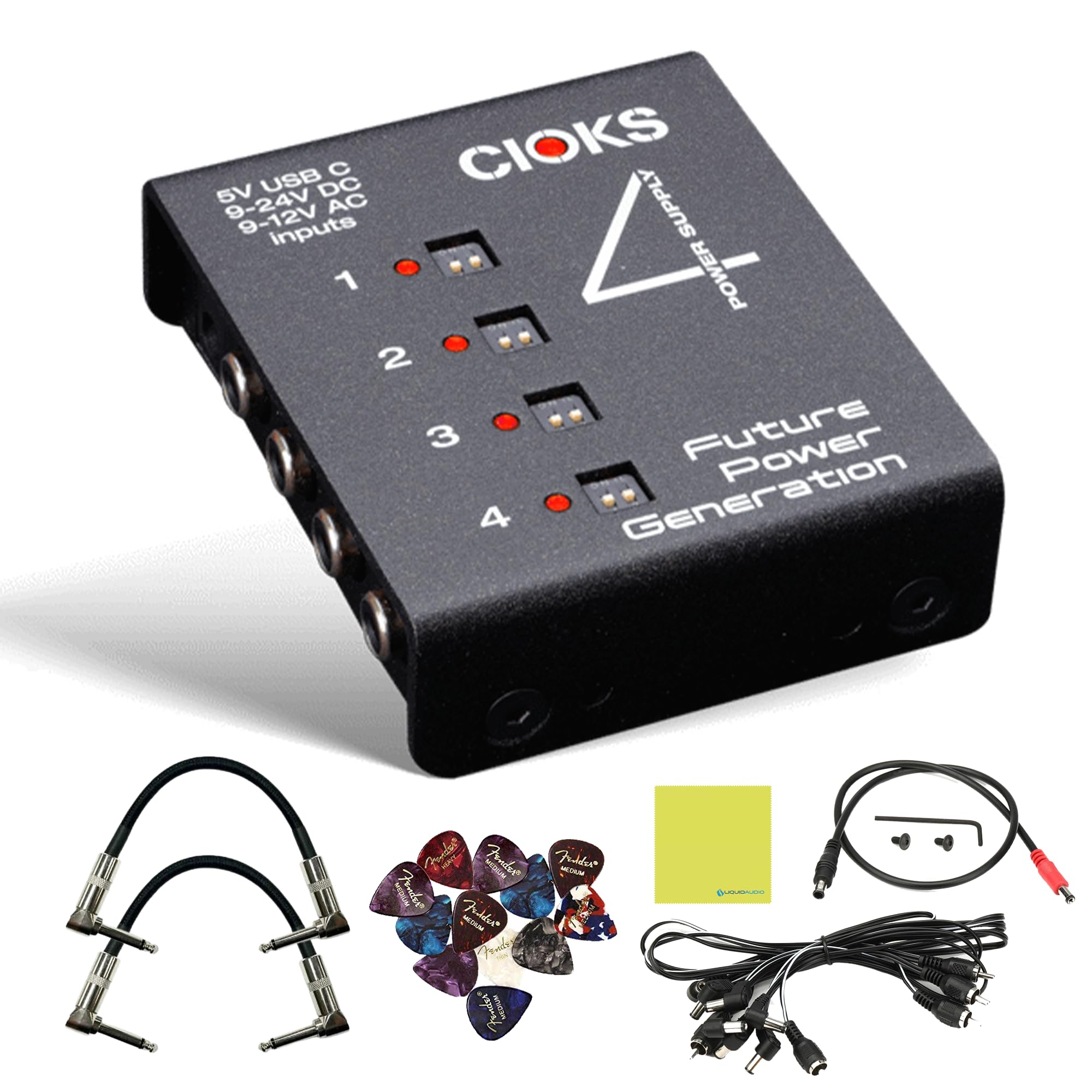 CIOKS C4E 4-output Expander Power Supply Bundle w/ 2-Pack Strukture ...