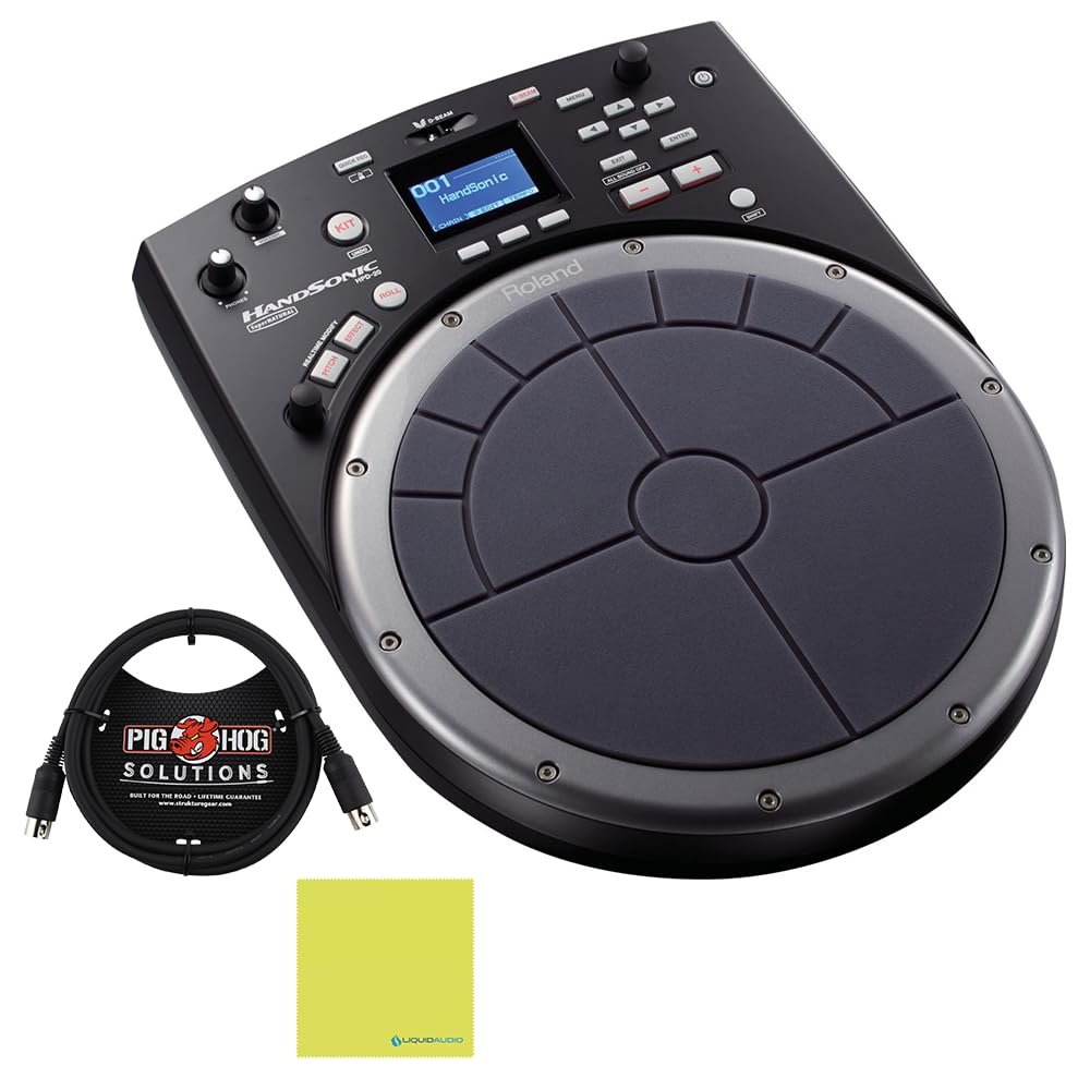 Roland HandSonic HPD-20 Digital Hand Percussion Controller Bundle with ...
