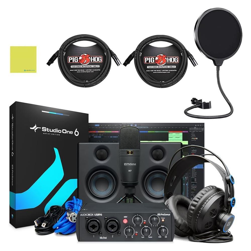 PreSonus® AudioBox USB® 96 Studio Ultimate Bundle - 25th Anniversary ...